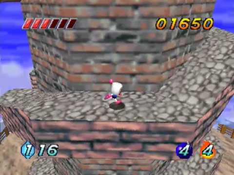 Bomberman Hero Walkthrough (Part 30) - Spiral Tower - YouTube