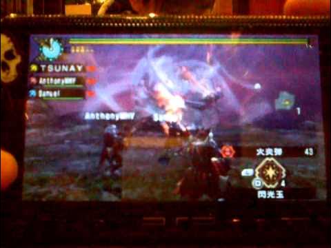 mhp3 3弩手- 1分37秒虐殺嵐龍 - YouTube