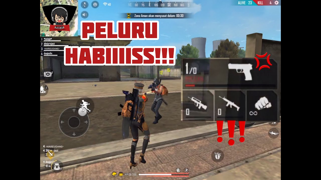 Free Fire | Peluru habis booyah gak yaa? - YouTube