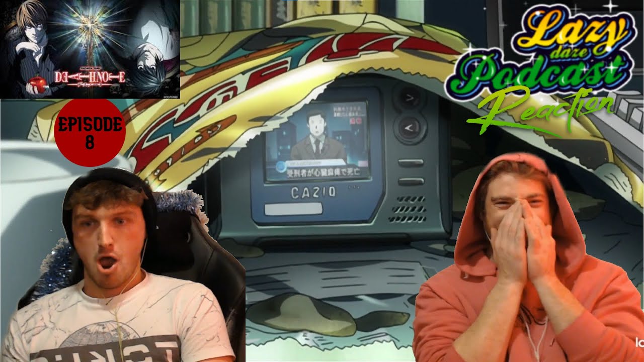 64 cameras in lights room alone! Death Note Episode 8 Reaction LazyDaze ...