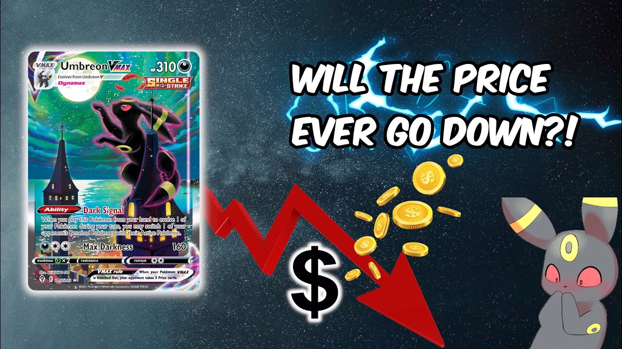 Umbreon VMAX - Will The Most Expensive Modern Pokemon Card Ever Go Down ...