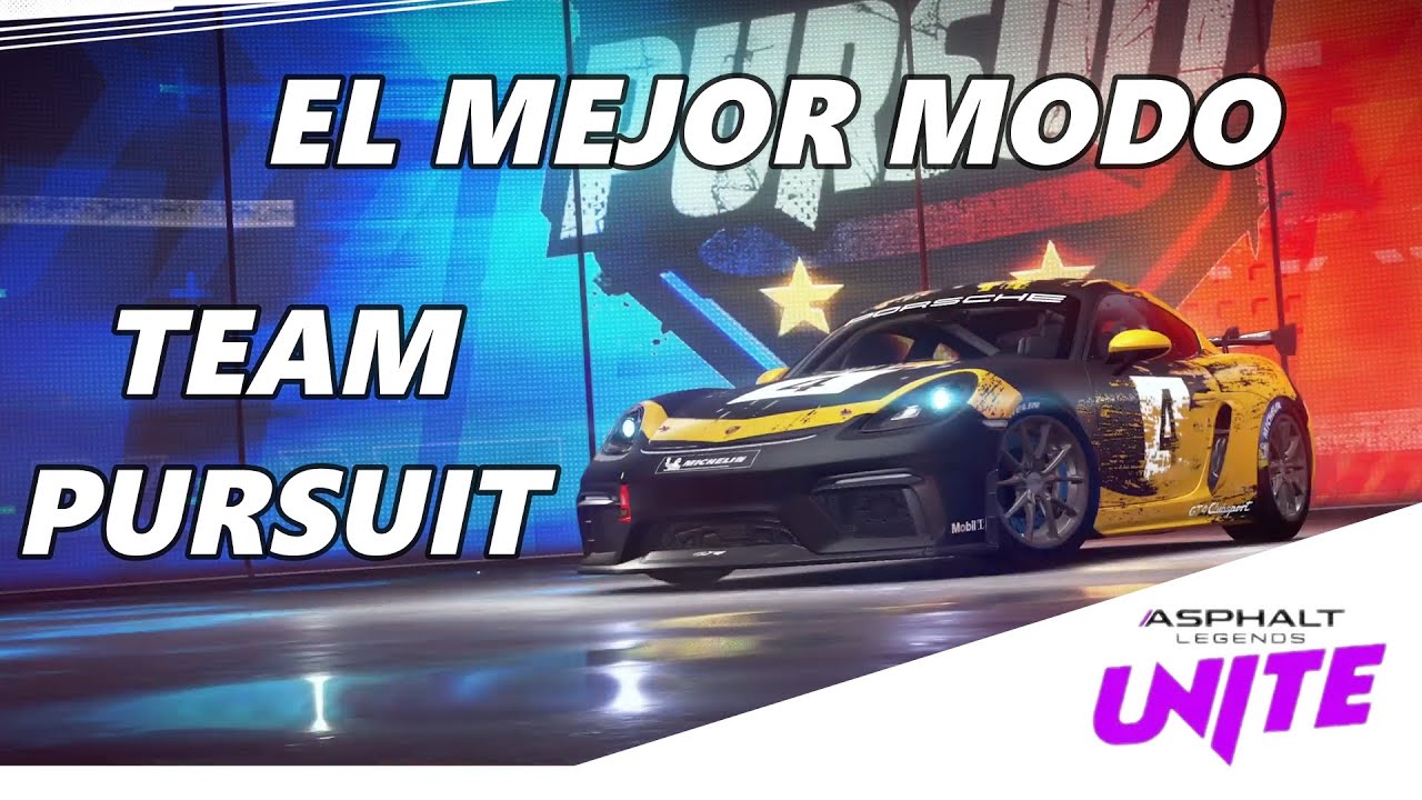 TEAM PURSUIT ES LO MEJOR DE ASPHALT LEGENDS UNITE - YouTube