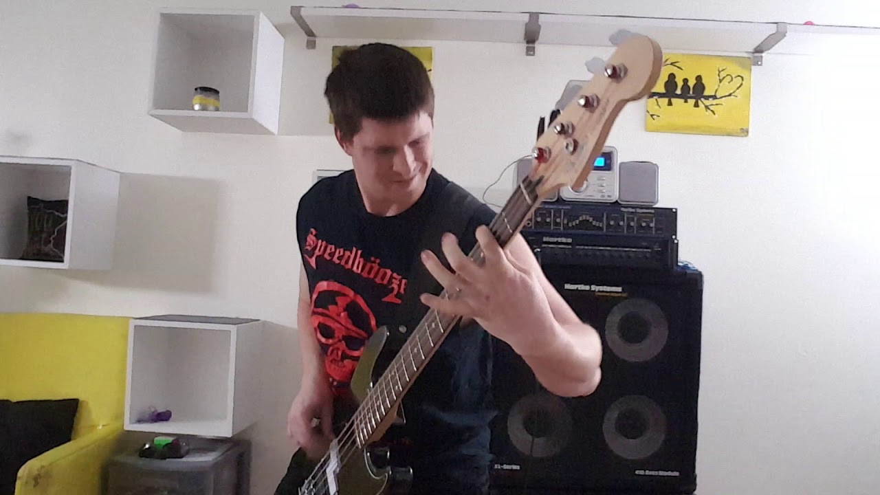 Warfare "Electric Mayhem" Bass Cover - YouTube