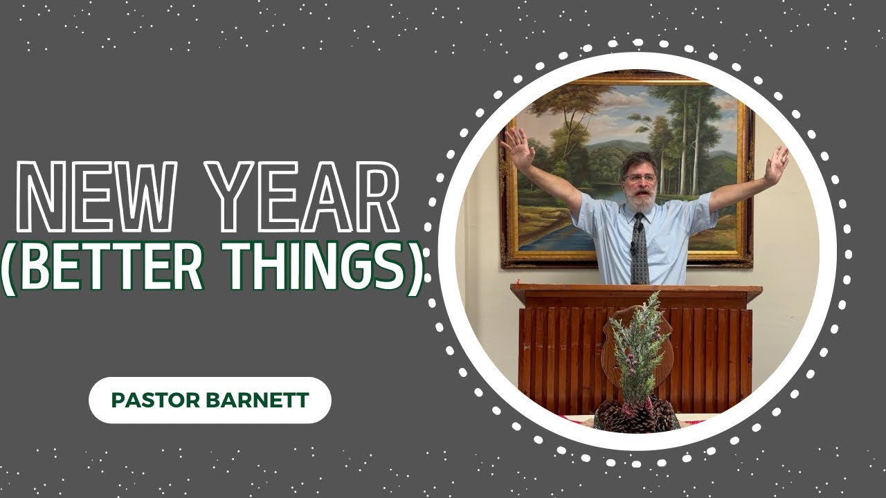 Pastor Barnett - “New Year (Better Things)” - YouTube