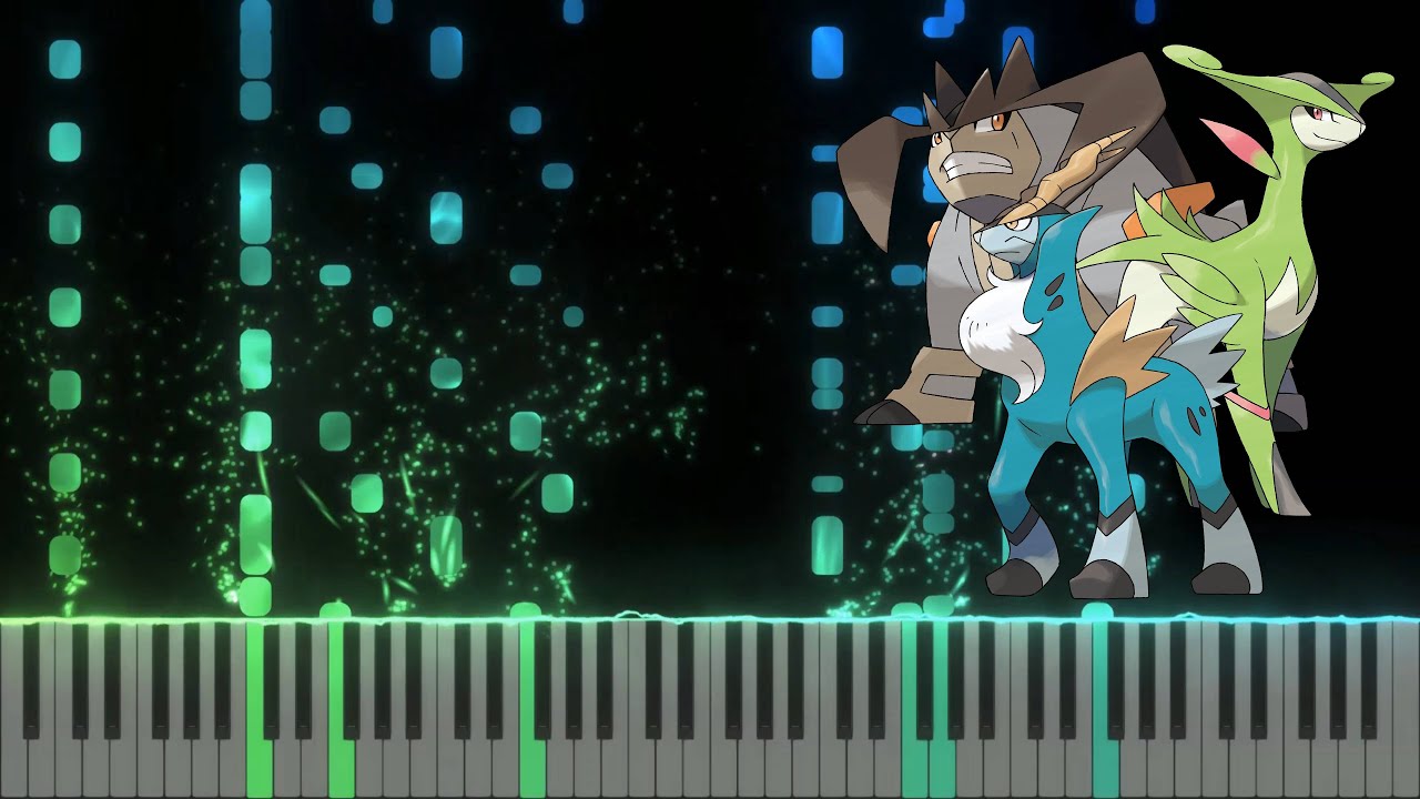 Battle! Legendary Pokemon - Pokemon B/W - Piano Duo - YouTube