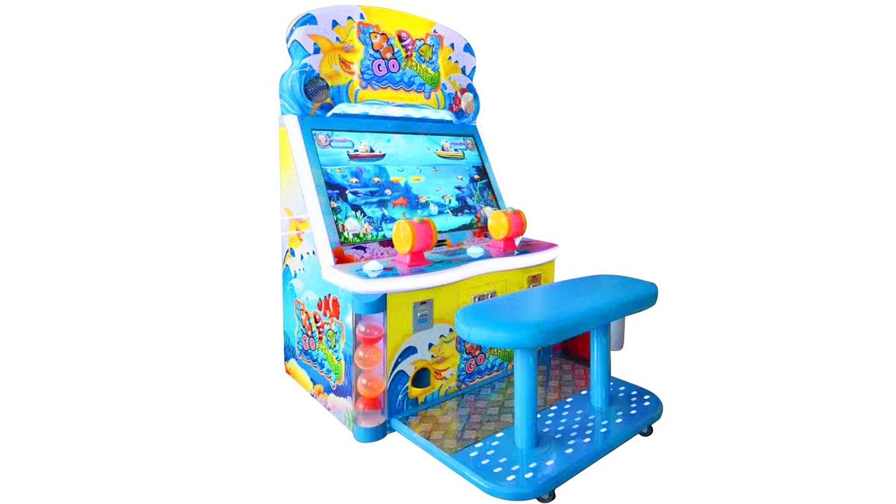 Indoor Arcade Redemption 2 Players Fishing Game Machine - YouTube
