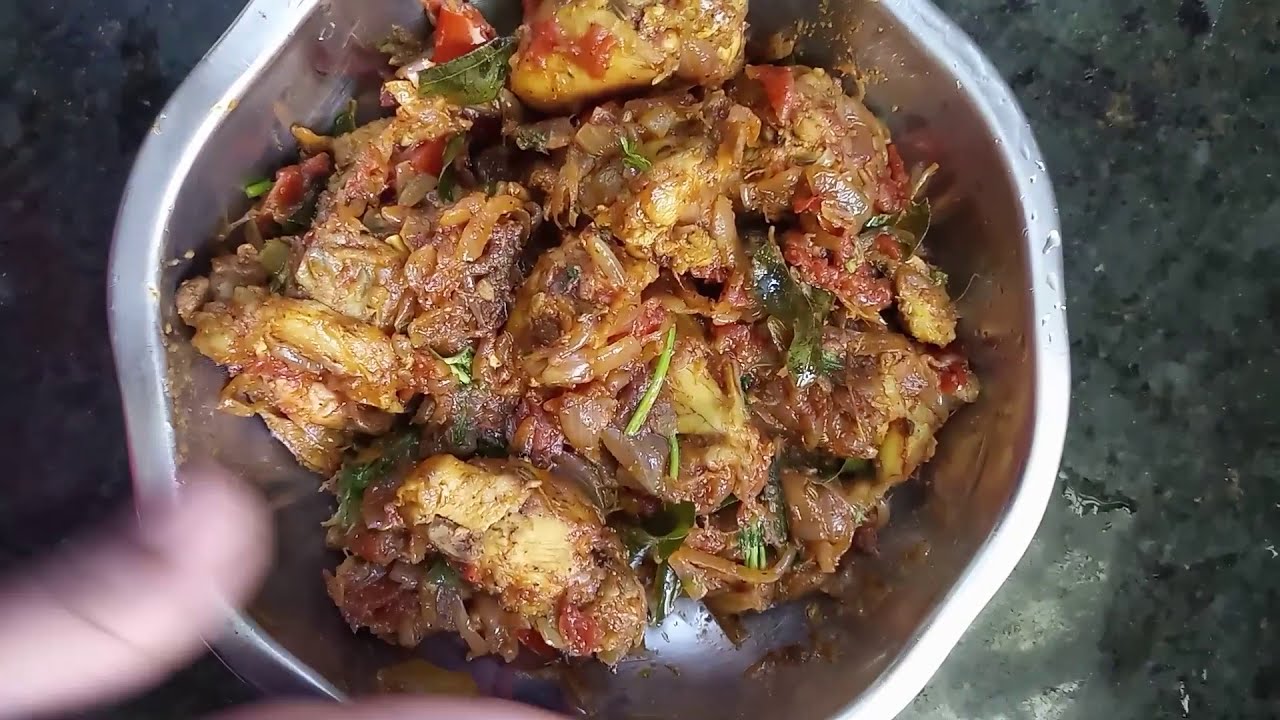 Chicken varuval recipe - YouTube