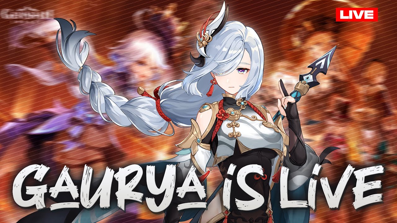 Genshin Impact Stream Live | Day 4 Gaurya is live | #genshinimpact # ...