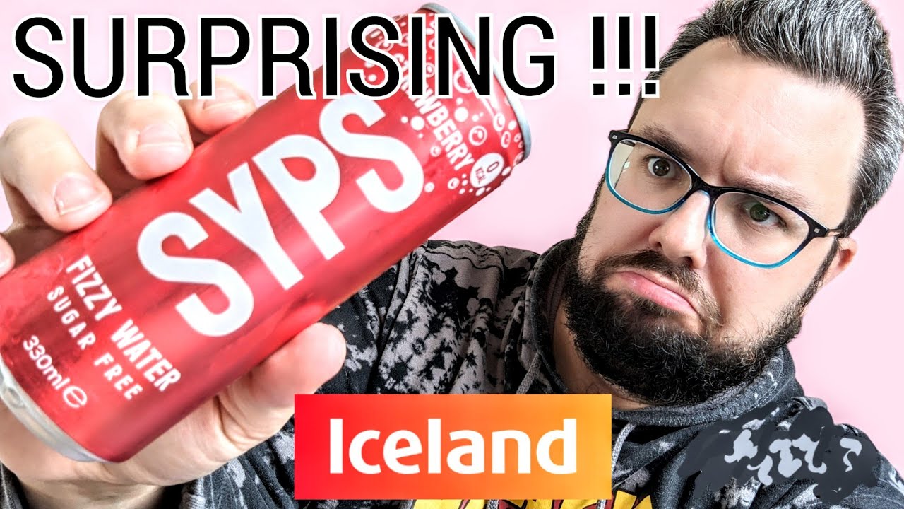 Syps Fizzy Water Strawberry Review 🍓 🥤 - YouTube