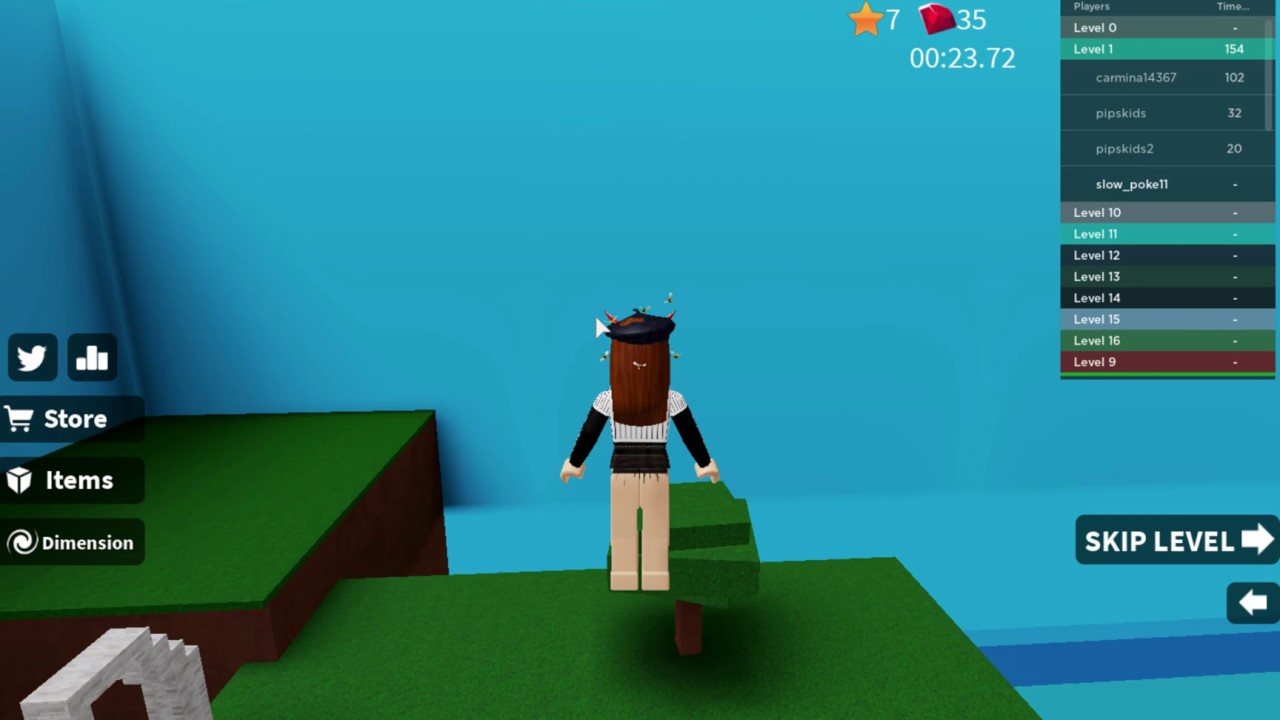 Speed run on ROBLOX - YouTube