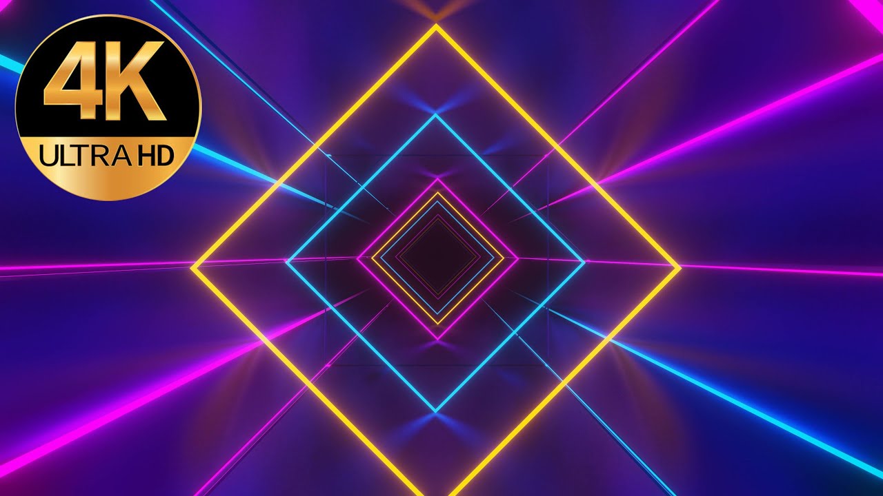 10 hours 4k deep trance light background video loop, VJ seamless loop ...