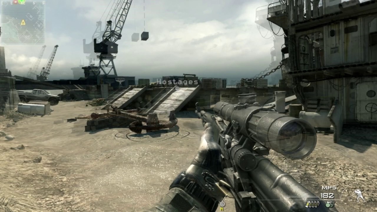 Call of Duty 8 Modern Warfare 3 Mode Mission HIT AND RUN - YouTube