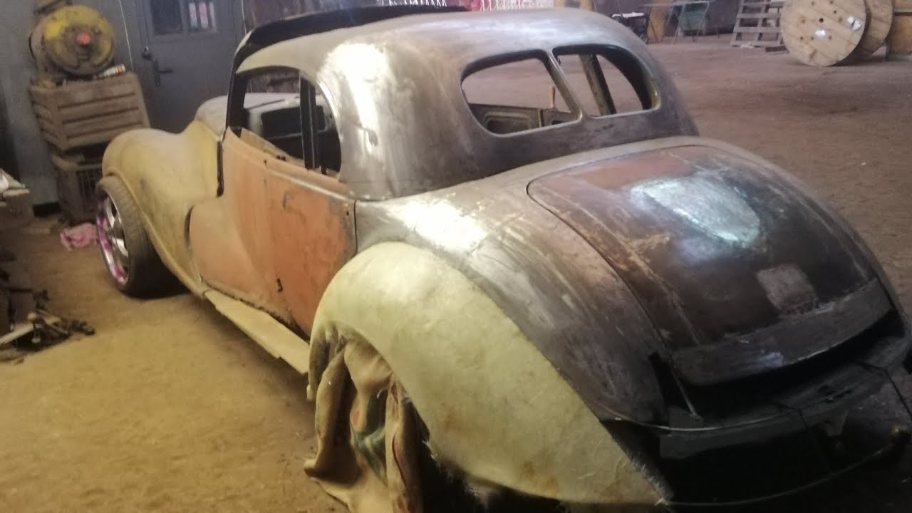 BMW 340 concept custom coupe 1949. - YouTube