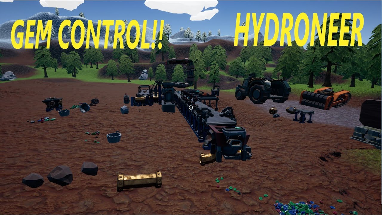 GEM CONTROL!!! - Hydroneer - YouTube