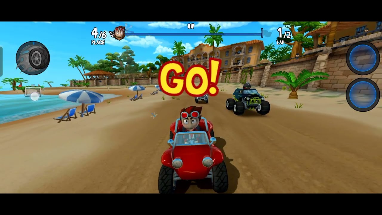 Beach Buggy Racing 001 - YouTube