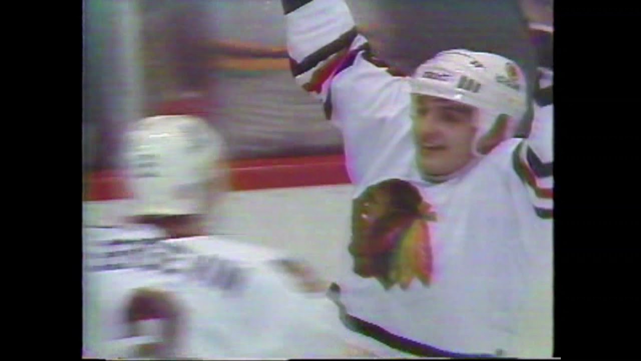 Chicago Blackhawks Boston Bruins Dec. 29, 1985 Highlights - YouTube