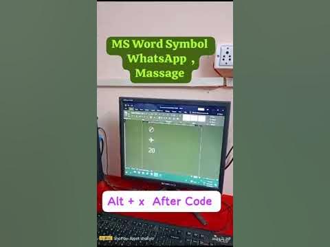 # Ms word # Symbol Shortcut keys # Code After alt +x..💯 # trading vedio ...