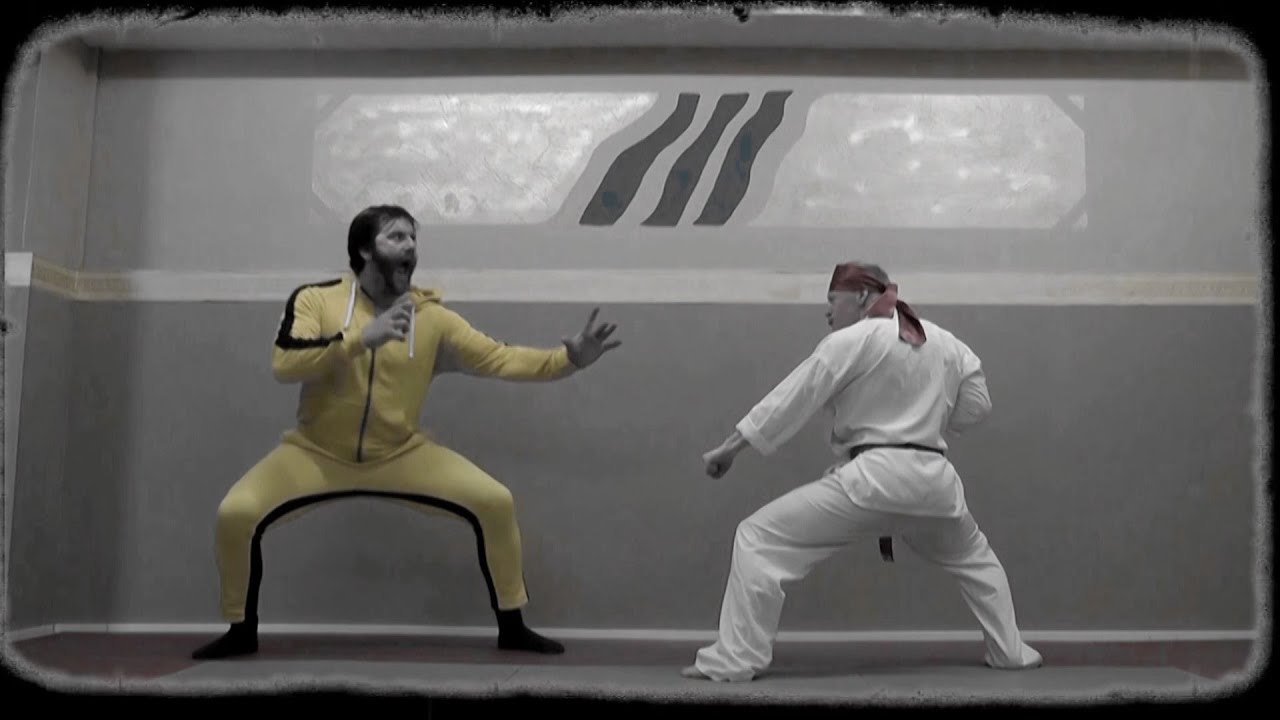 Slapstick Fight Clip #3: BRUCE LU vs THE KARATE MICK - YouTube