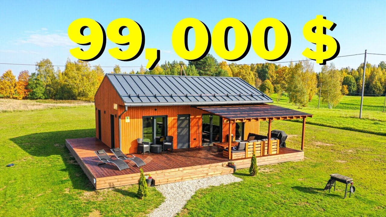 A 99,000 $ Tiny House Design in Northern Europe - YouTube