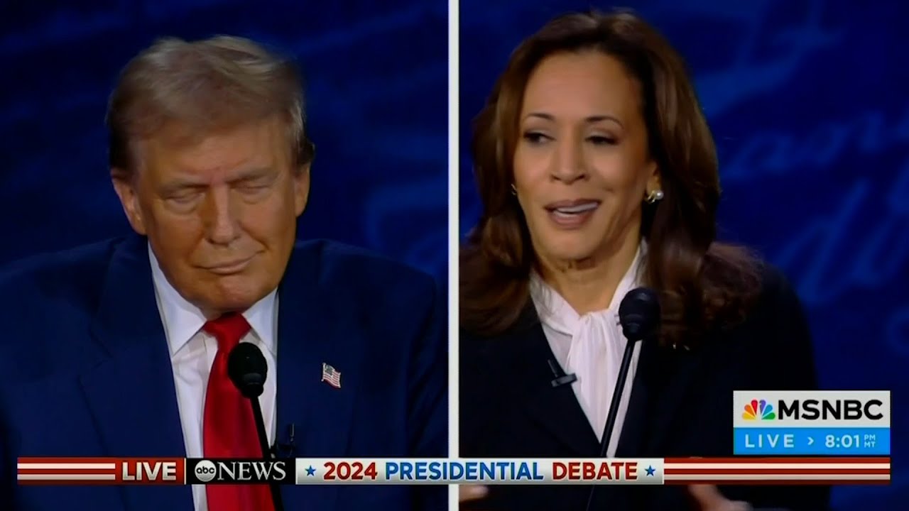 Donald Trump Is Left Speechless By Kamala Harris' Attacking Him On His ...