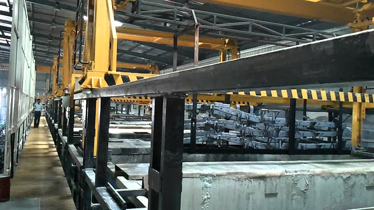 Automatic Autophoretic Paint Shop (www.integratedrobo.co.in) - YouTube