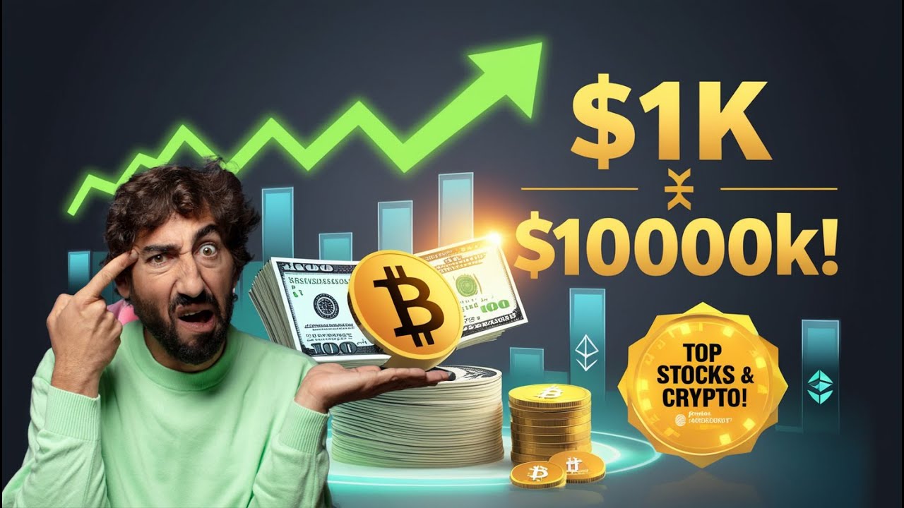 BEST Stocks to Invest $1,000 for a $100,000 Pay day - YouTube