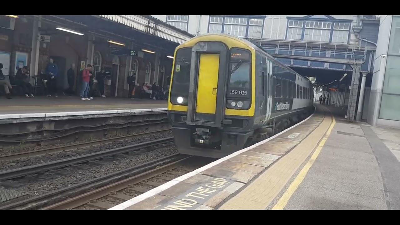 Here is the class 159 And the class 158 in Clapham Junction Monday 8 ...