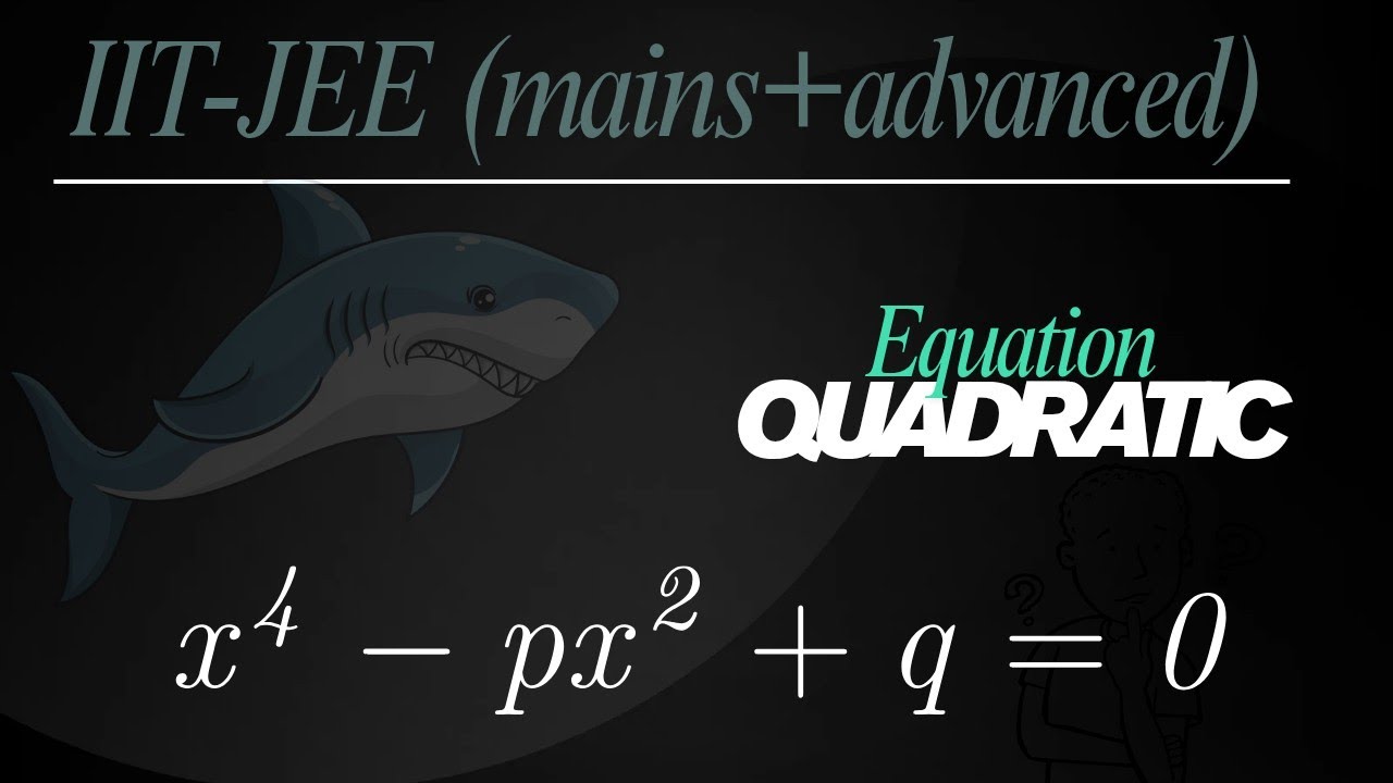 #1102 Jee maths problem on quadratic equation | Black book maths ...