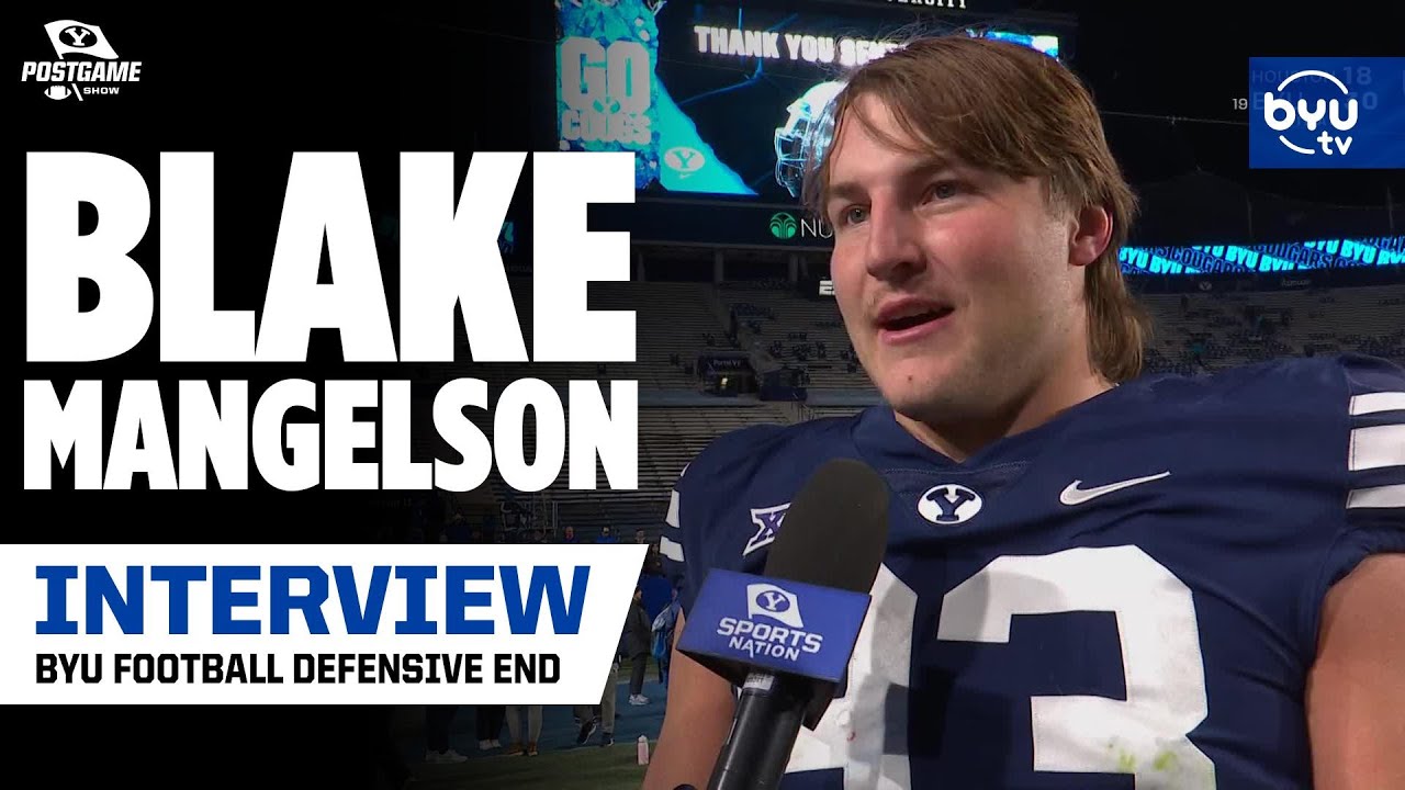 Blake Mangelson on getting to 10 wins on his Senior Night and where he ...