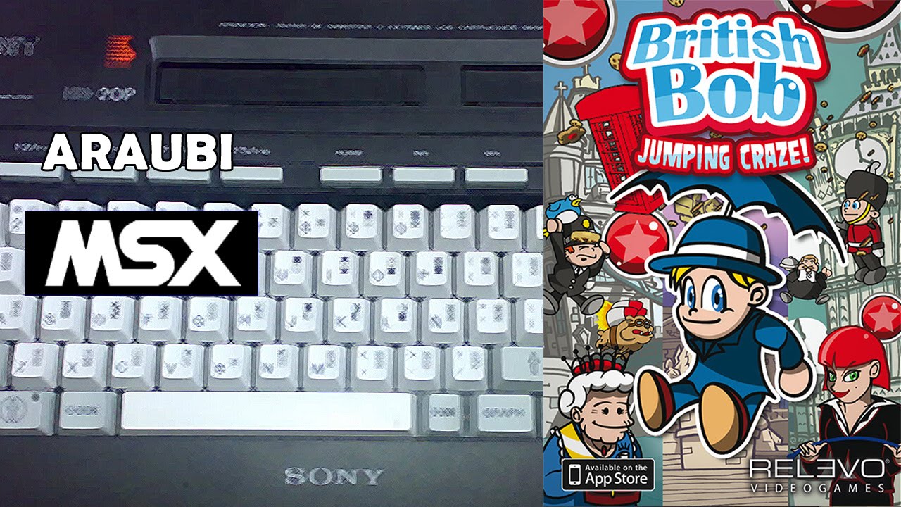 British Bob (Relevo Videogames, 2009) MSX [063] Walkthrough Comentado ...