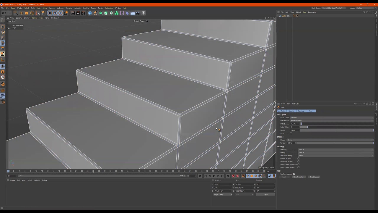 Cinema 4D|| Stair Modeling Pt.1 - YouTube