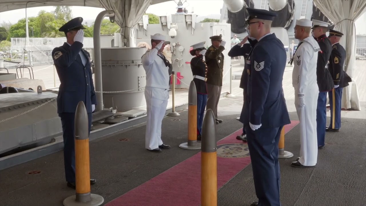 Voneida assumes command of DISA Pacific - YouTube