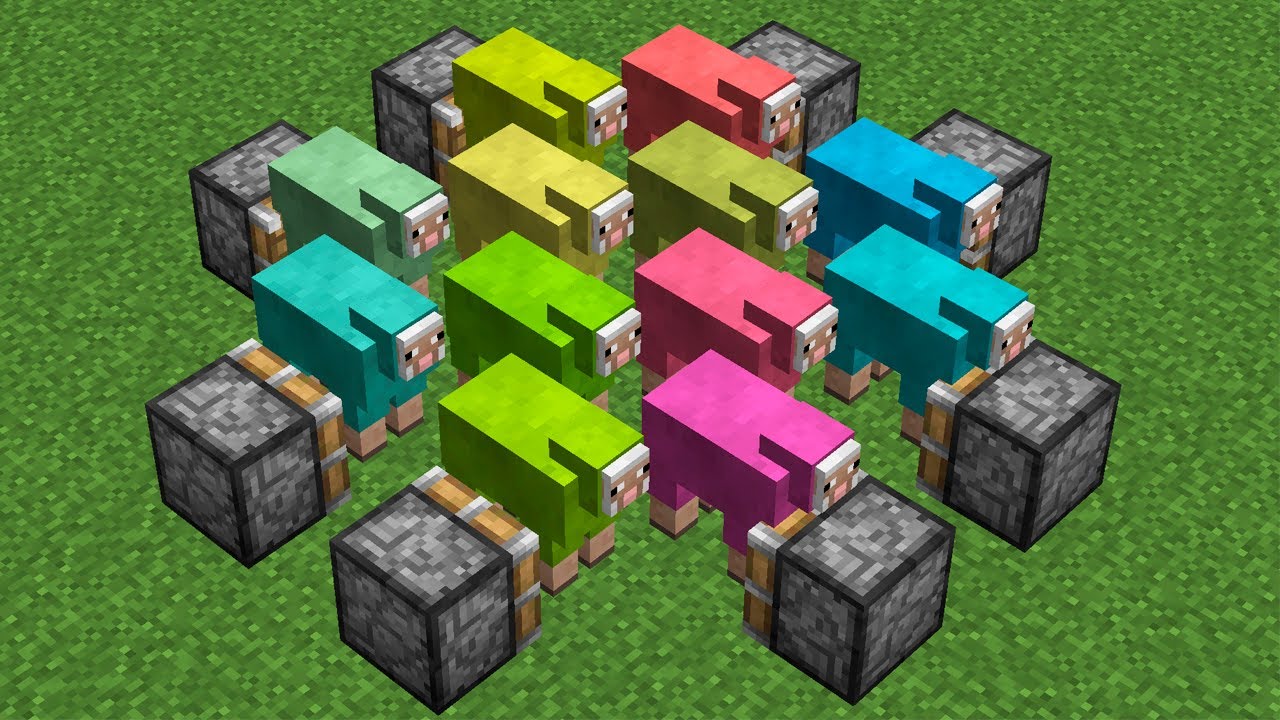 how to make jeb_ sheep ? - YouTube