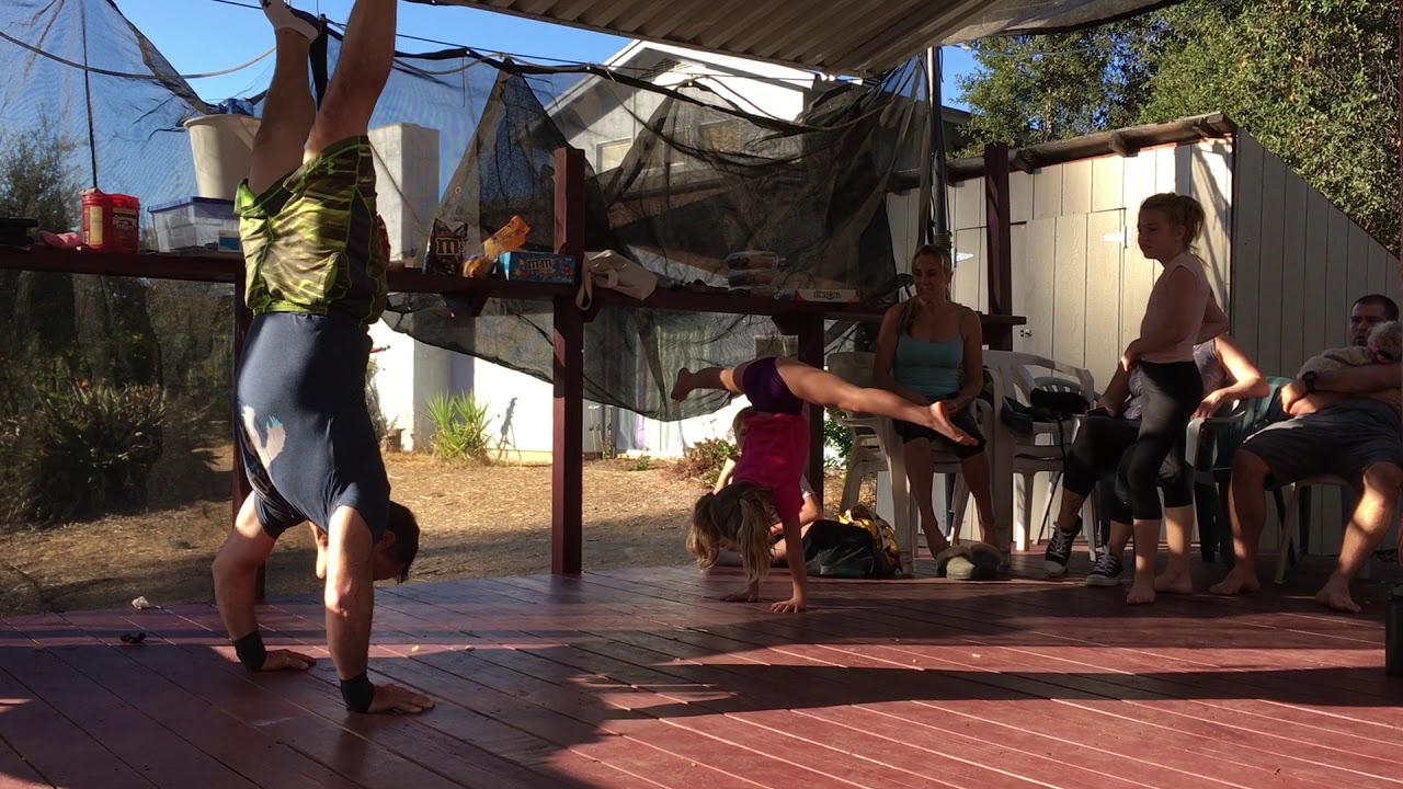 Trapeze High Records Day - Handstand Challenge - YouTube