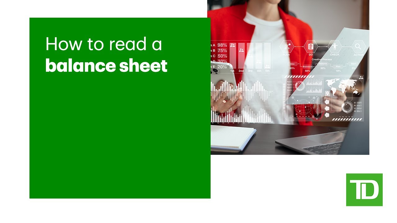 How to read a balance sheet - YouTube