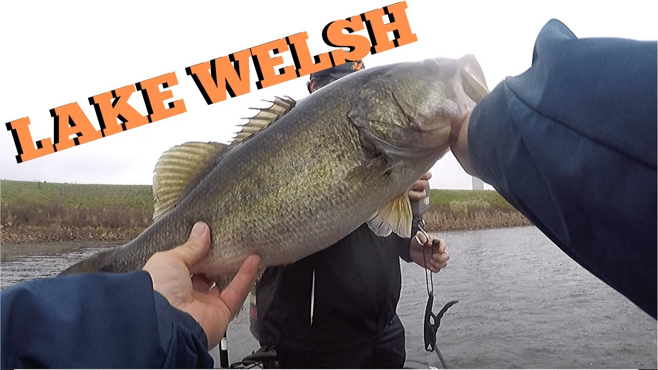 LAKE WELSH Winter Fishing |Action Packed - YouTube