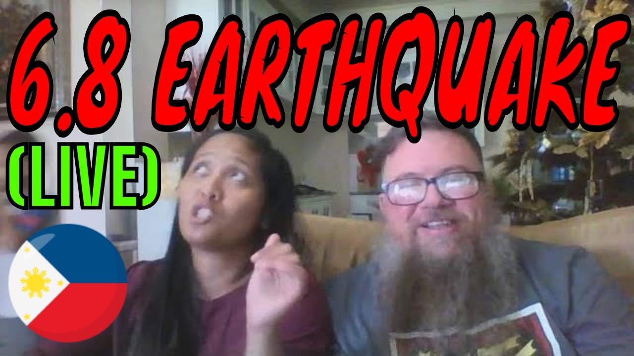 6.8 EARTHQUAKE | Livestream Earthquake Philippines | Kidapawan City Hit ...