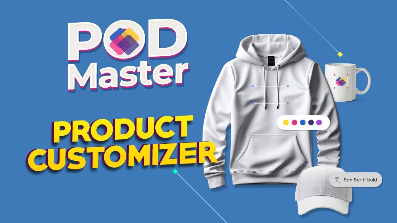 POD Master | Shopify Product Customizer and Print On Demand - YouTube