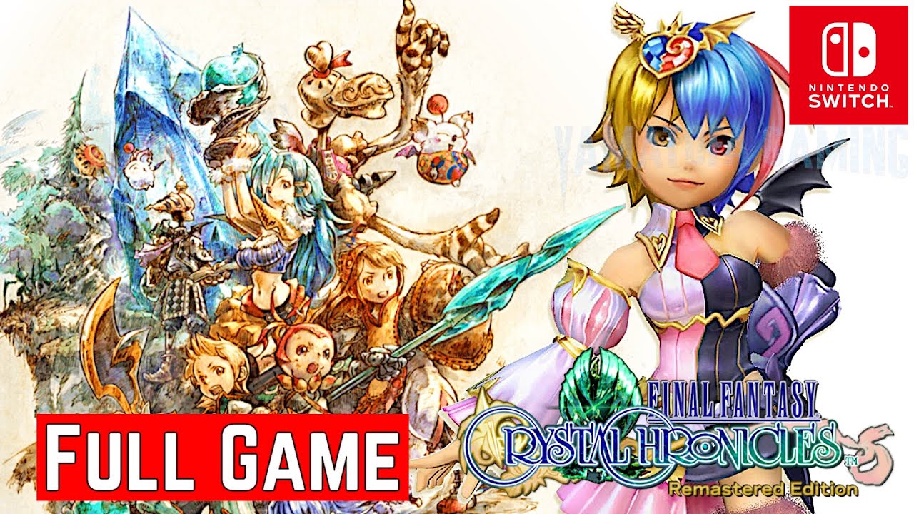 FINAL FANTASY CRYSTAL CHRONICLES Remastered [Switch] FULL GAME Gameplay ...