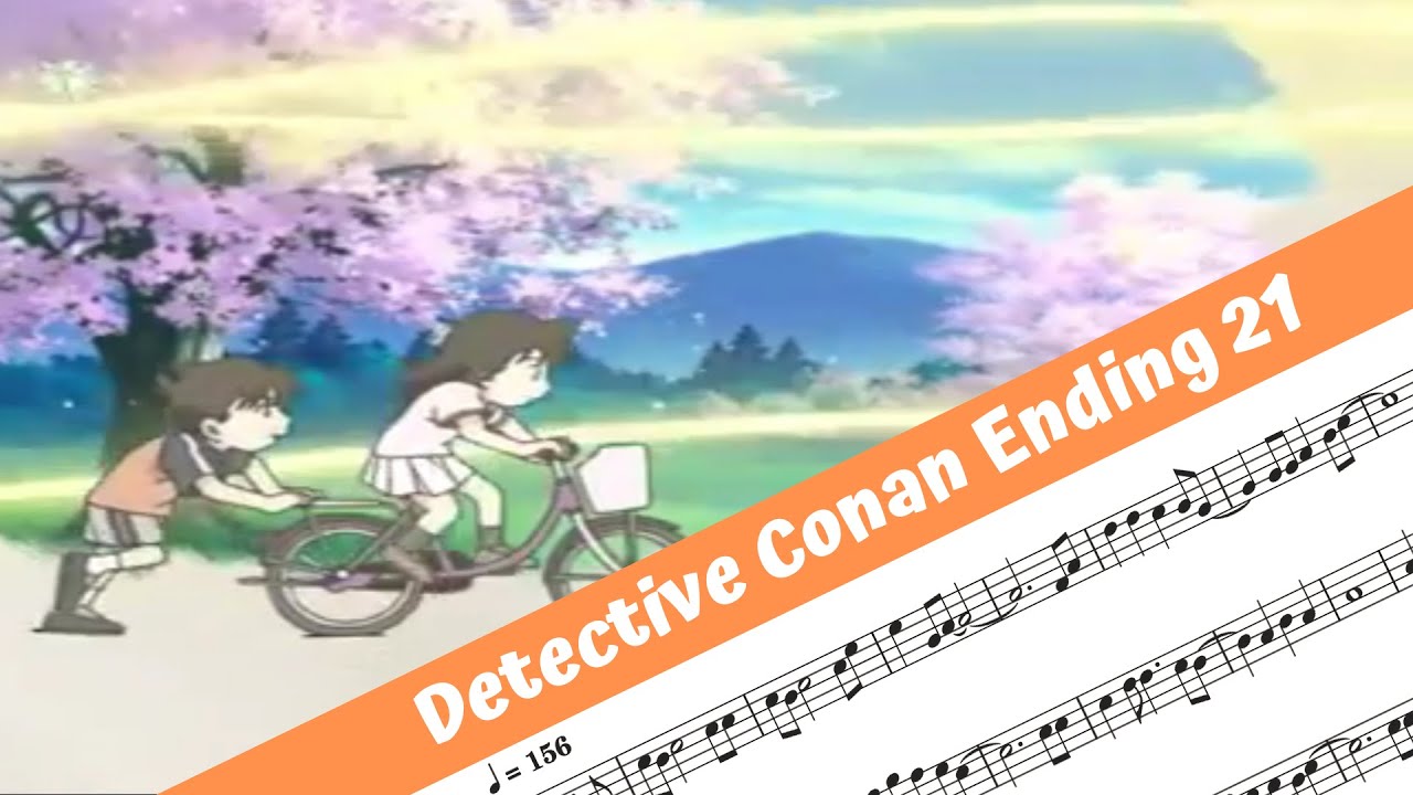 Detective Conan Ending 21 (Flute) - YouTube