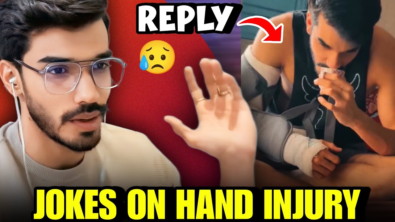 Snax Replies To People Making Jokes On His HAND INJURY💔 - YouTube