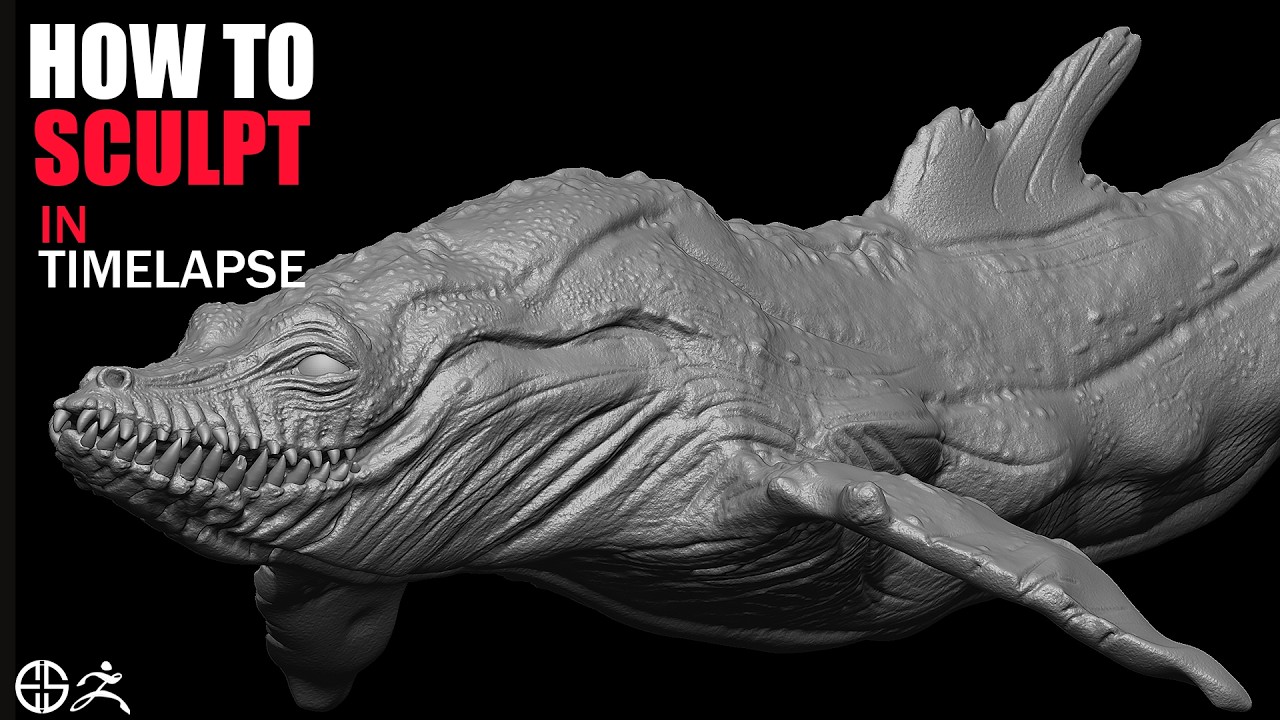 zbrush creature sculpting/zbrush creature timelapse/zbrush creature ...
