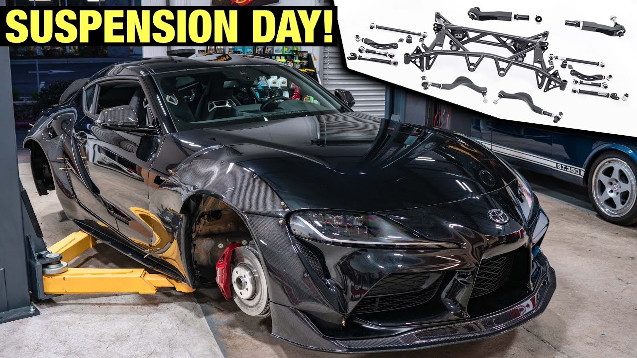 Building My Supra into a Competition Drift Car Ep.4 - Subframe ...