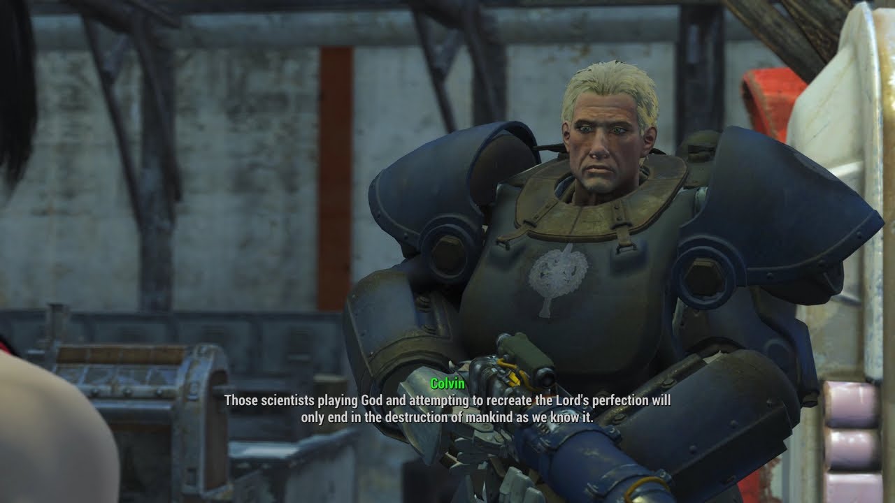 Fallout 4 C.S.E.P. Brothers In Arms quest mod - True To Steel - G/B.O.P ...