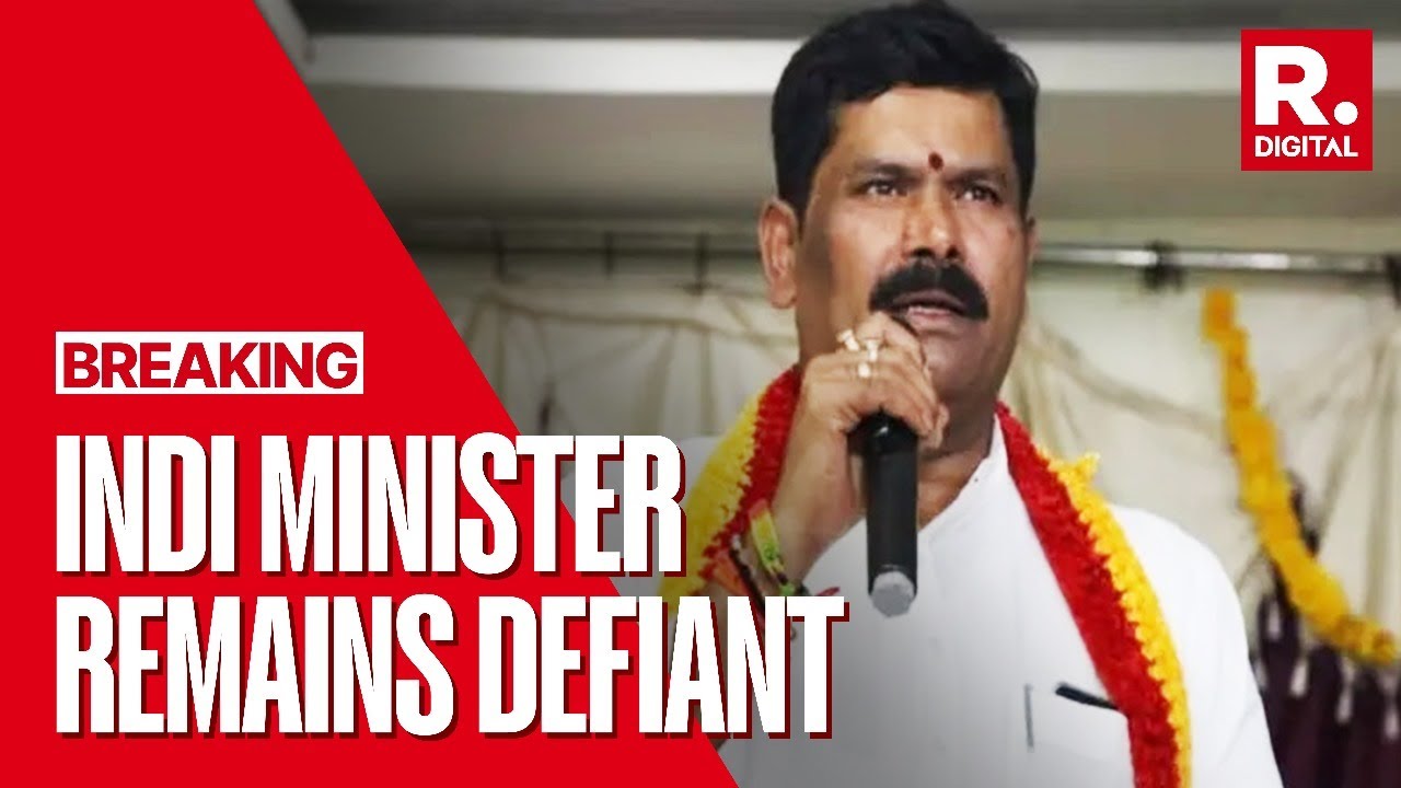 BREAKING: After 'Slap PM's Supporters Remarks, 'Abusive' INDI Minister ...