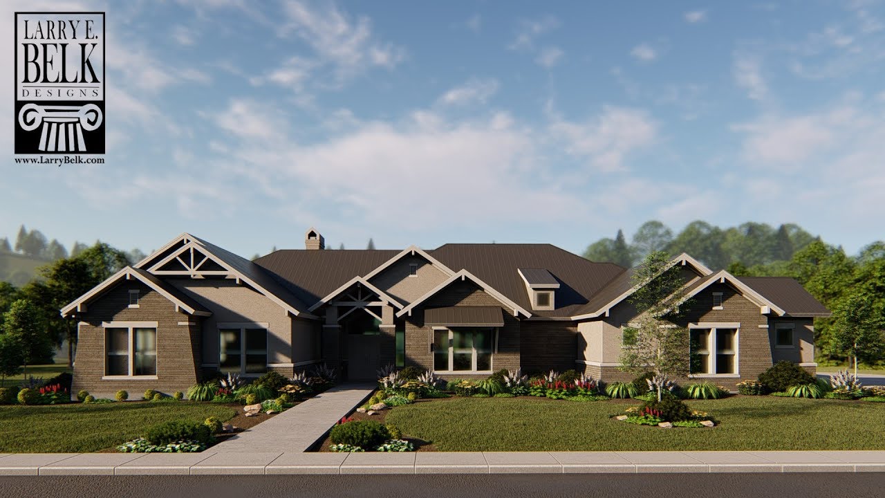 Plan 43-18 "Sabine" By Larry Belk - YouTube