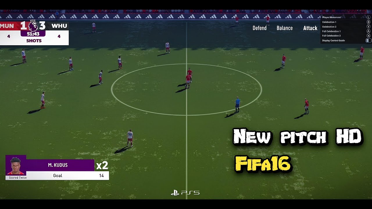 Download & Install Fifa16 MOD FC25 | NEW PITCH SMOOTH PS5 |# ...