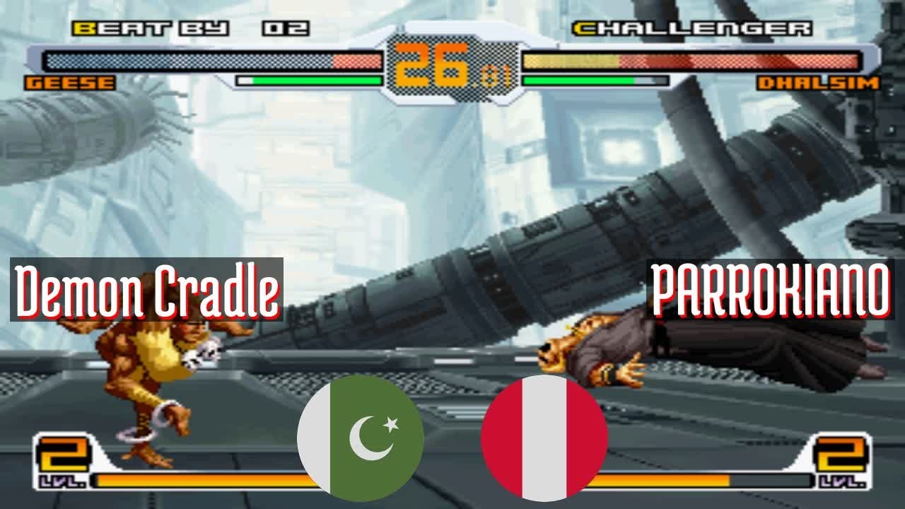 FT5 @svcsplus: Demon Cradle (PK) vs PARROKIANO (PE) [SNK vs Capcom svc ...
