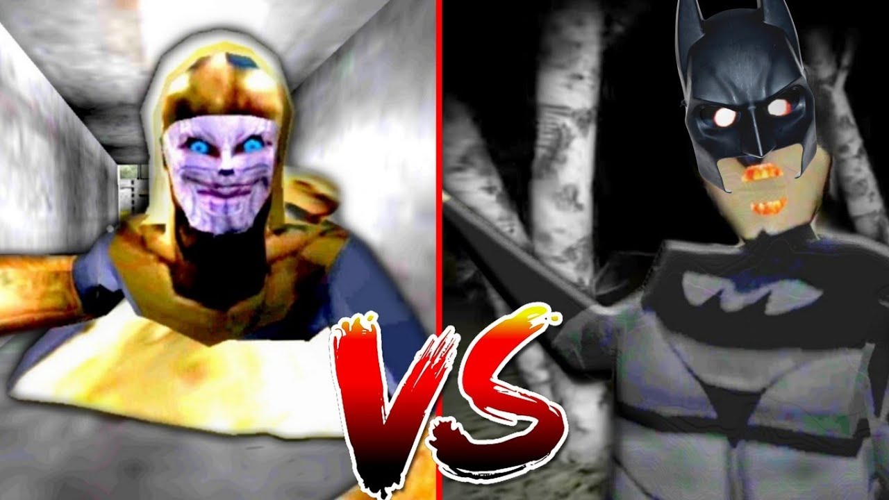 Thanos nun Vs Batman granny|| Jumpscare Battle - YouTube