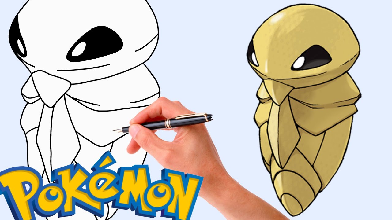 Lær at Tegne KAKUNA POKEMON #0014 | Pokemon Generation 1 - YouTube